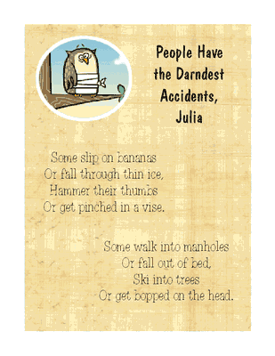 "Accidents Happen" | Encouragement Printable Card | Blue Mountain eCards
