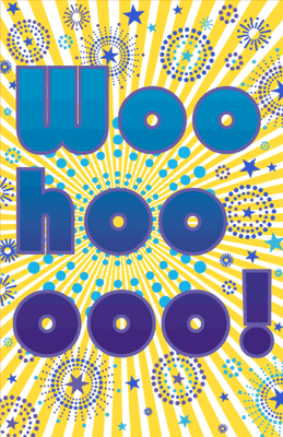 "Woo Hoo!" | Congratulations Printable Card | Blue Mountain eCards