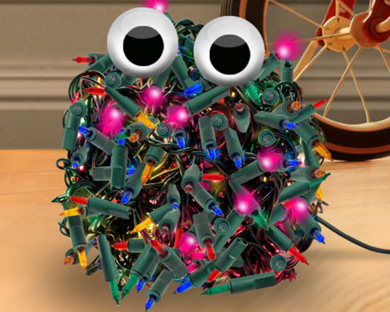 Talking Christmas Lights (Personalize) | American Greetings