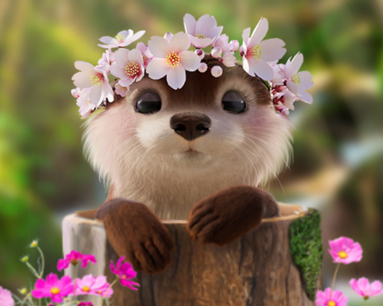 "Talking Mother's Day Otter (Personalize)" | ecard | Blue Mountain