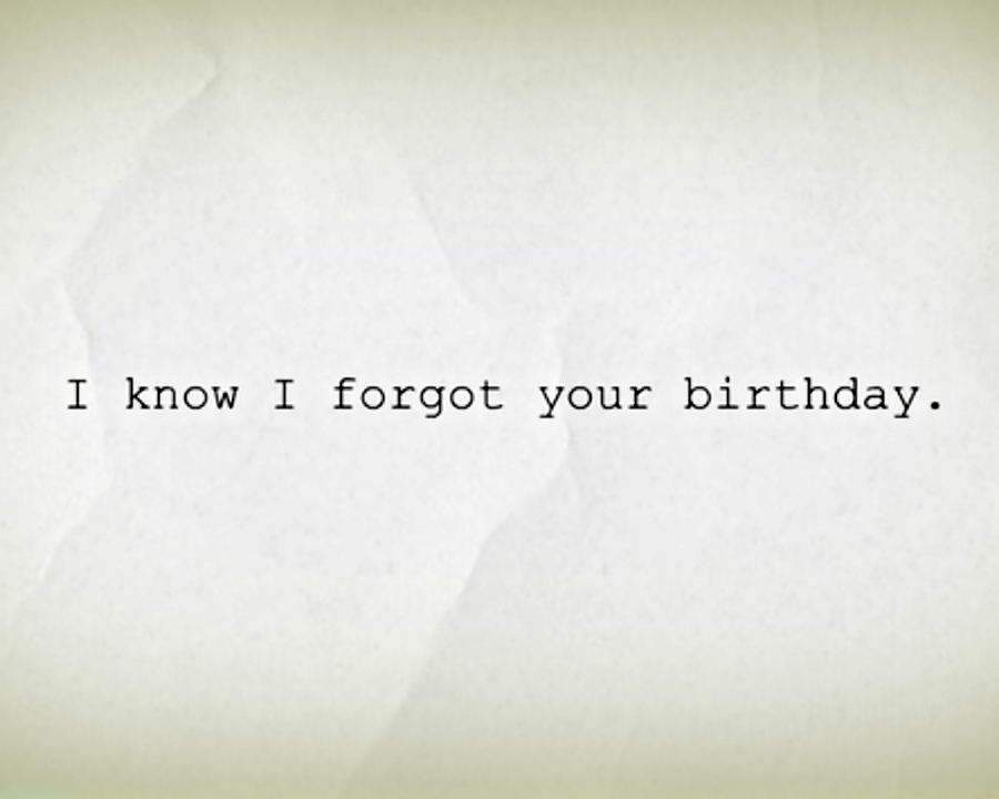 I Know I Forgot Ecard | American Greetings