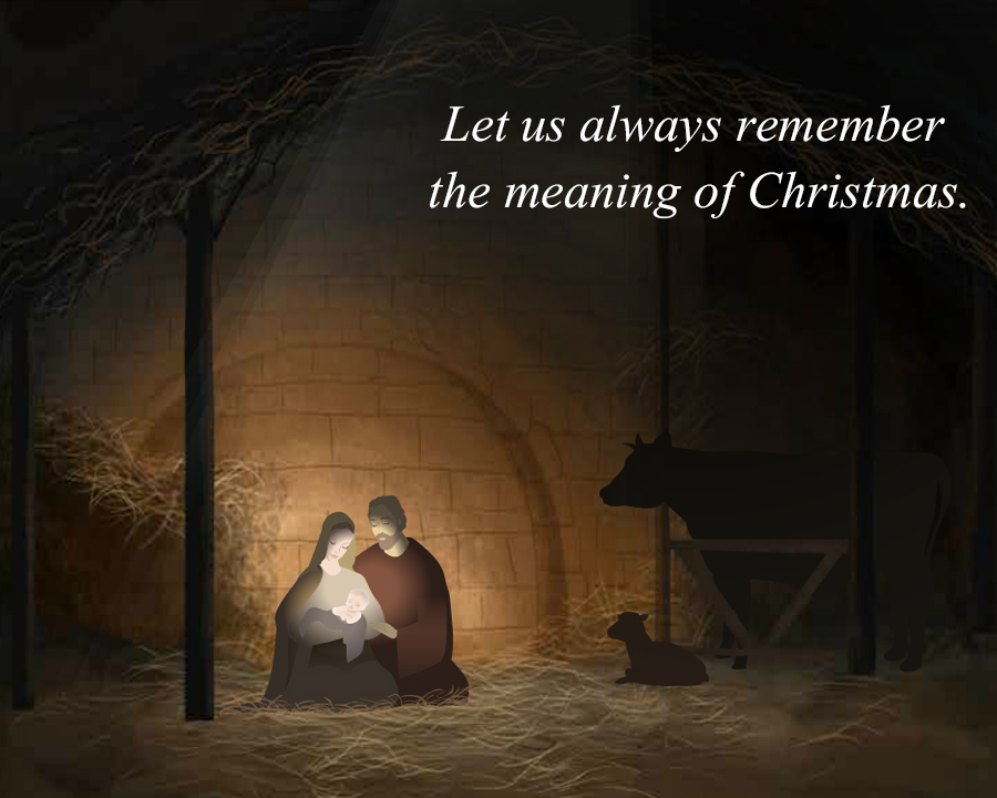 The True Meaning of Christmas Ecard (Hymn) | American Greetings