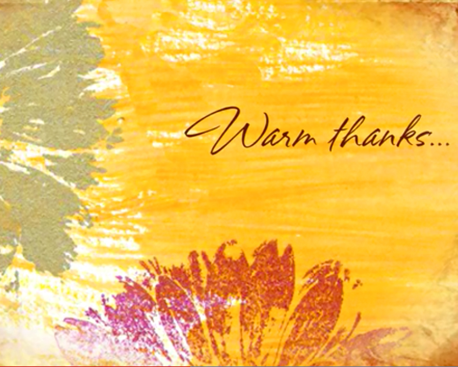 Warm Thanks Ecard | American Greetings