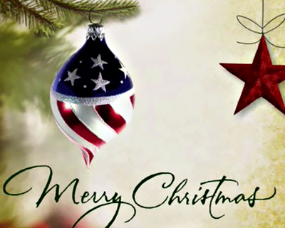 Patriotic Christmas Ecard | American Greetings