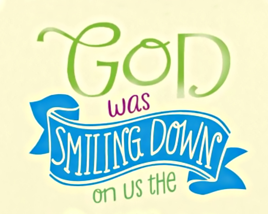 God Smiled - Everyday Grace Ecard | American Greetings