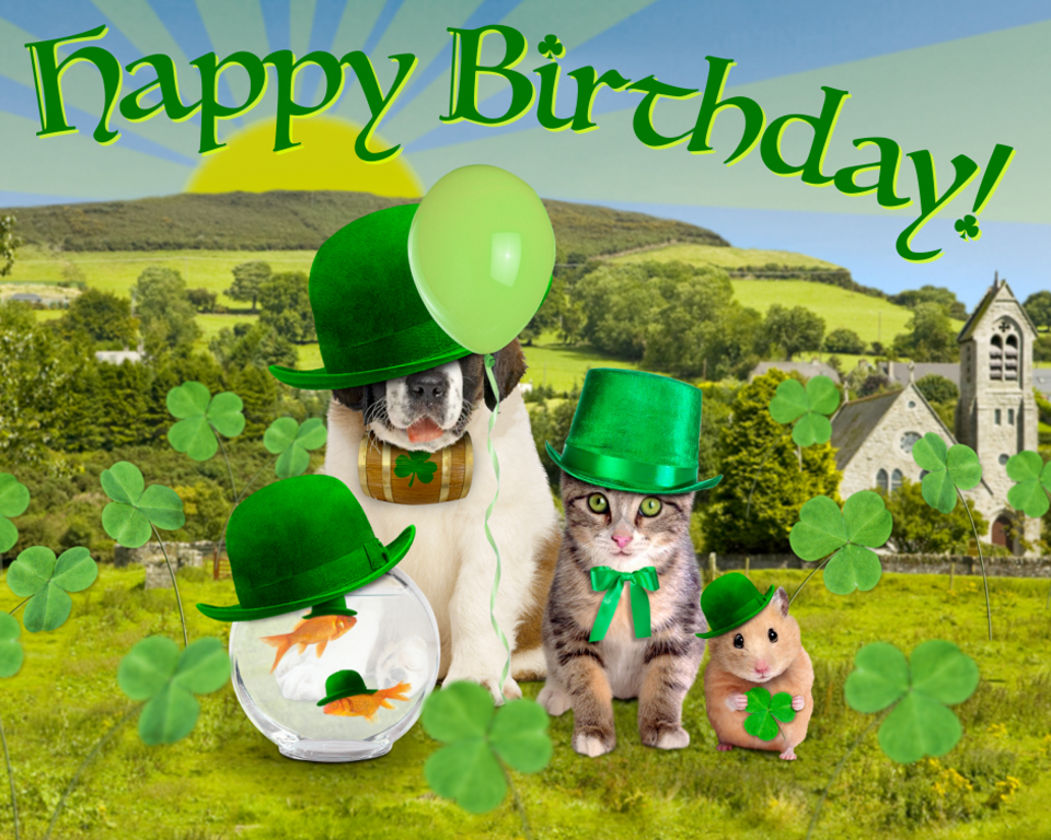Irish Eyes are Smiling Birthday Ecard (Famous Song) | American Greetings