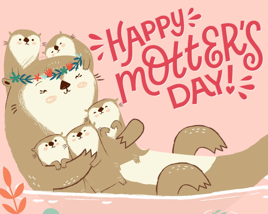 A Mom Like No Otter Ecard | American Greetings
