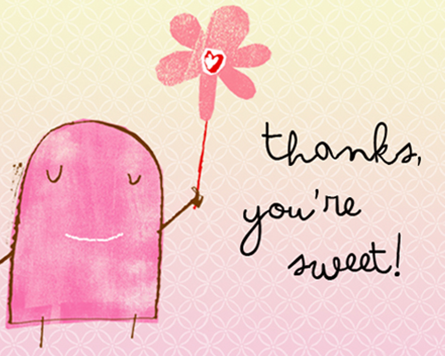 "You're Sweet Reply Card" | Postcards | Blue Mountain