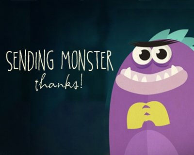 Monster Thanks Reply | American Greetings