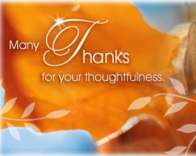 With Many Thanks Reply | American Greetings