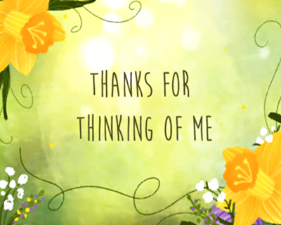 Spring Thanks Reply | American Greetings