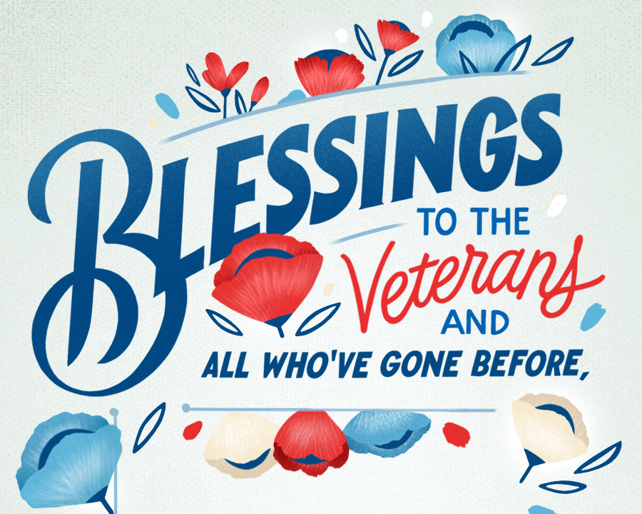 "Blessings to the Veterans" | Postcards | Blue Mountain