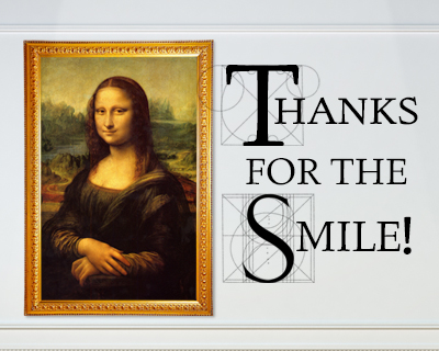 Thanks for the Smile (Reply Card) | American Greetings