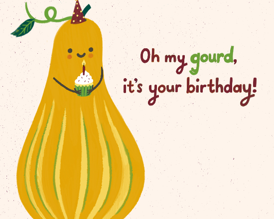 Oh My Gourd (Postcard) | American Greetings