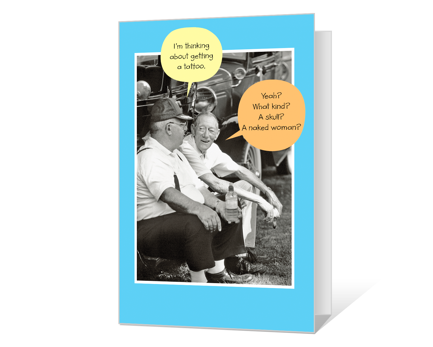 "Getting Older" | Creatacard™ | Blue Mountain