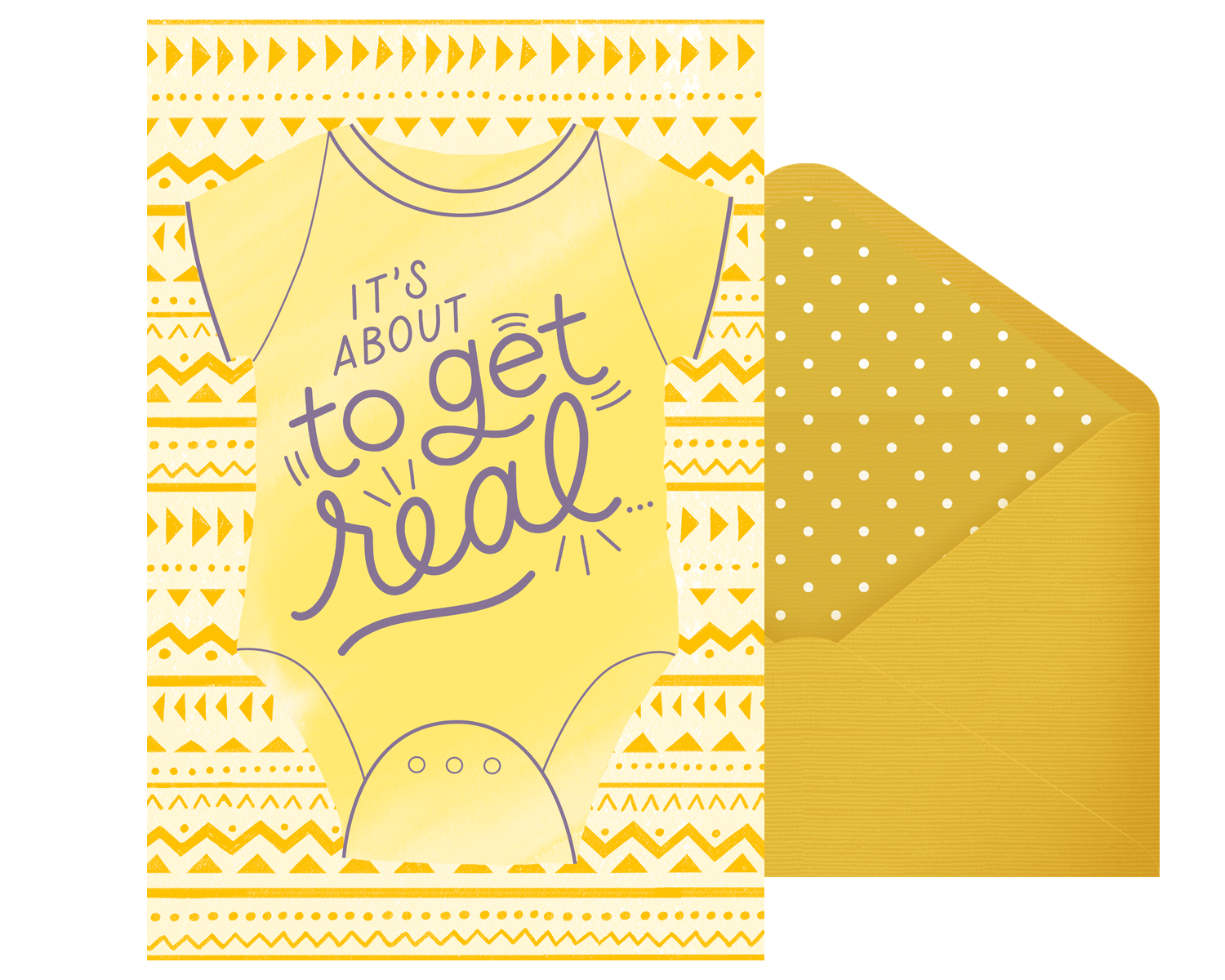 "Getting Real Baby Shower" | Baby Ecard | Blue Mountain