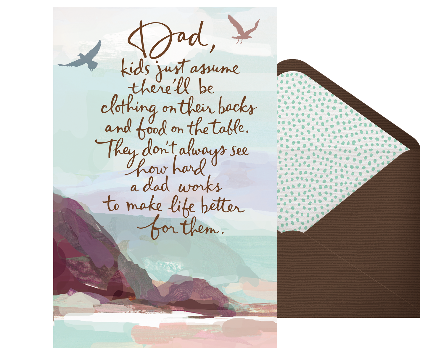 "A Tribute to a Hard-working Dad" | Creatacard™ | Blue Mountain