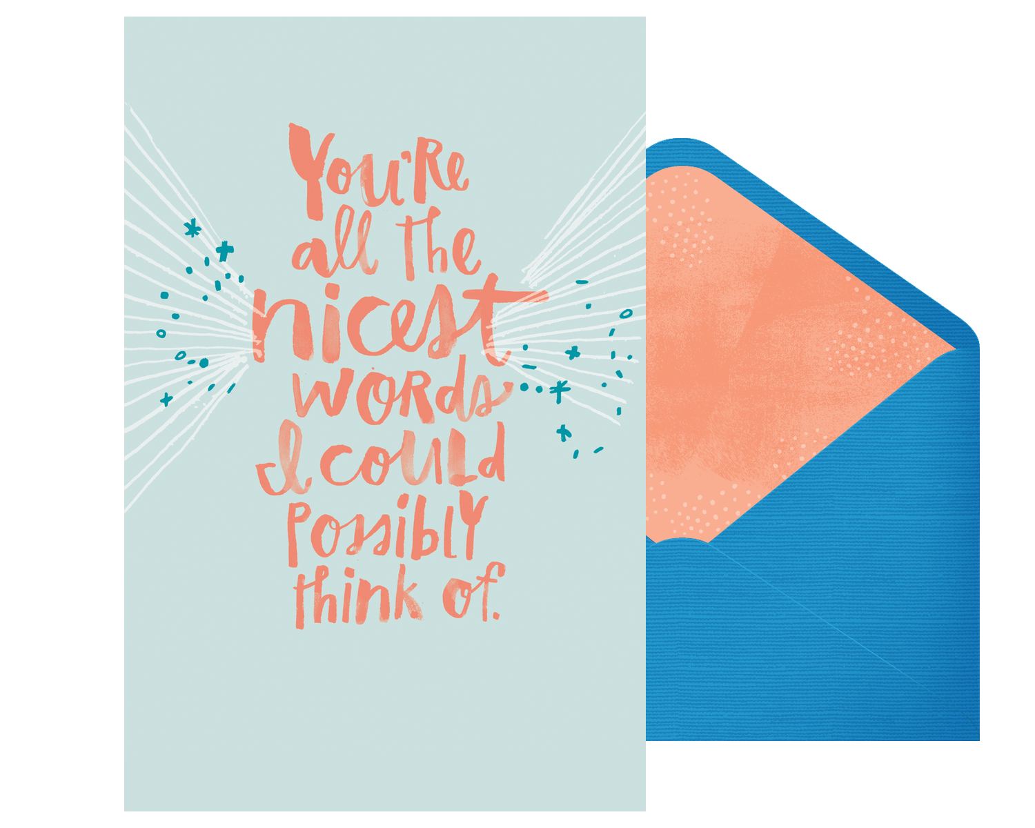 "You're the Nicest" | Creatacard™ | Blue Mountain