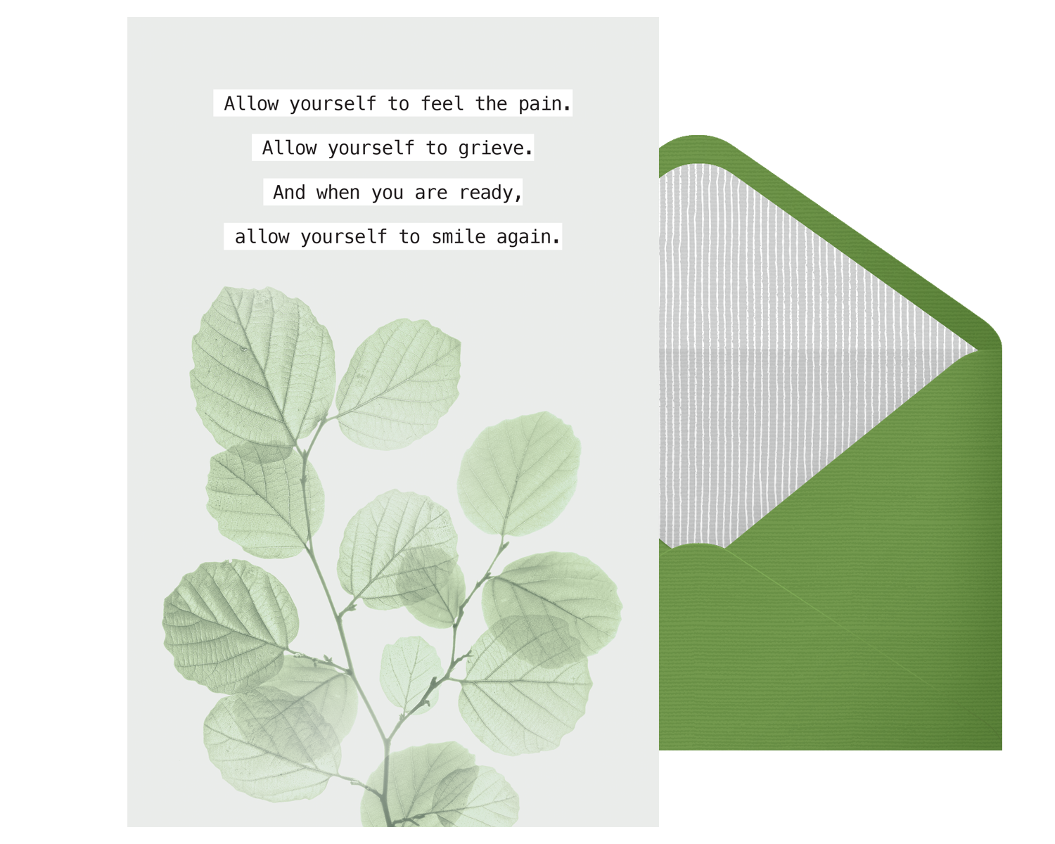 "Smile Again Sympathy" | Creatacard™ | Blue Mountain