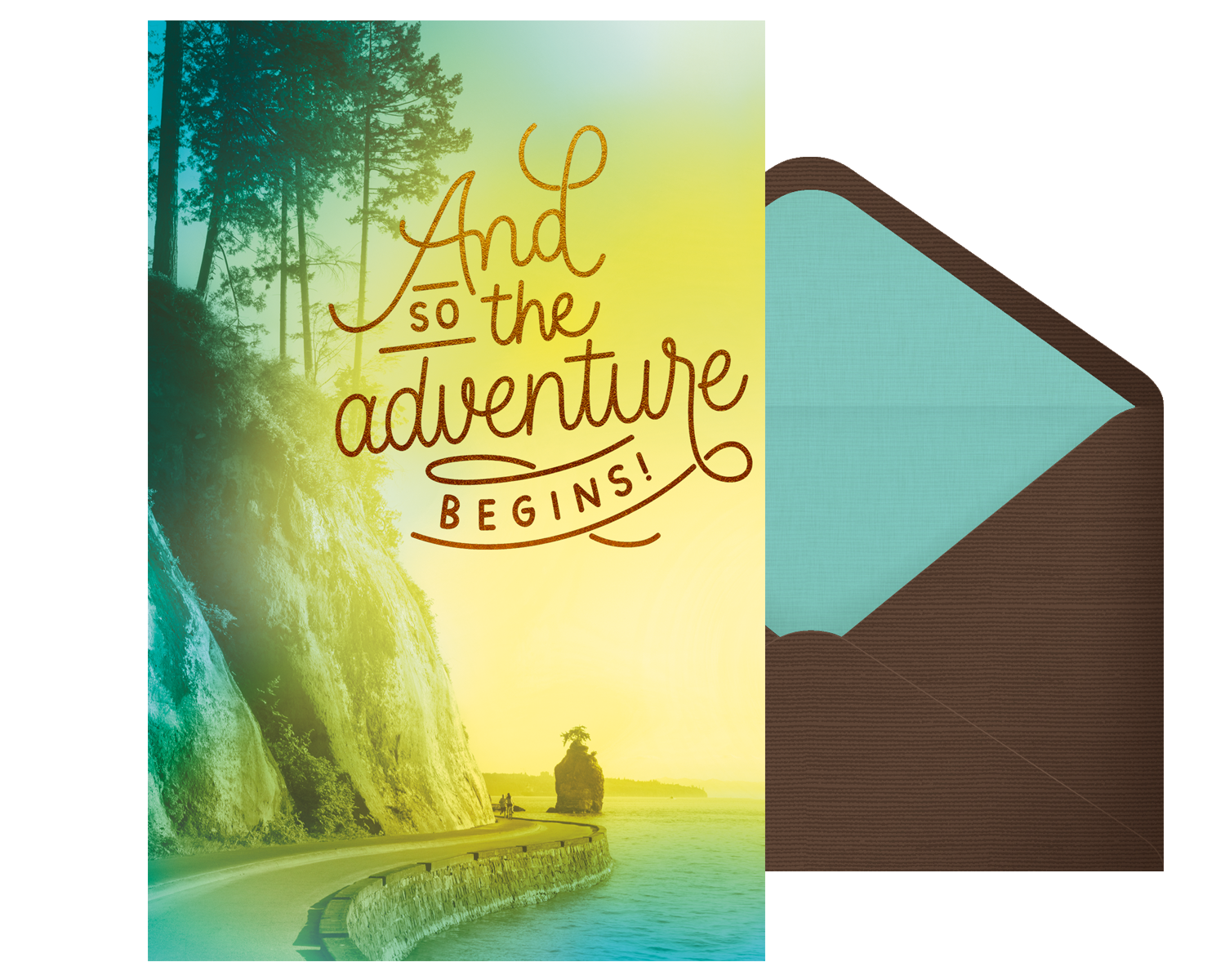 "Everything is Possible Good Luck!" | Creatacard™ | Blue Mountain