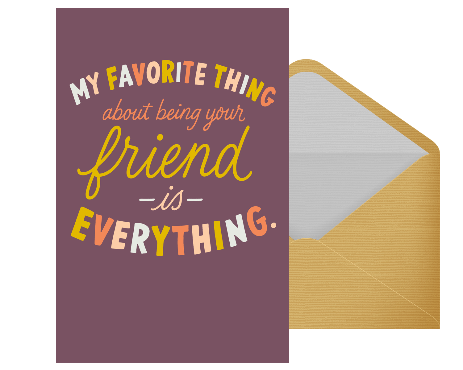 "You're the Best Friend" | creatacard | Blue Mountain