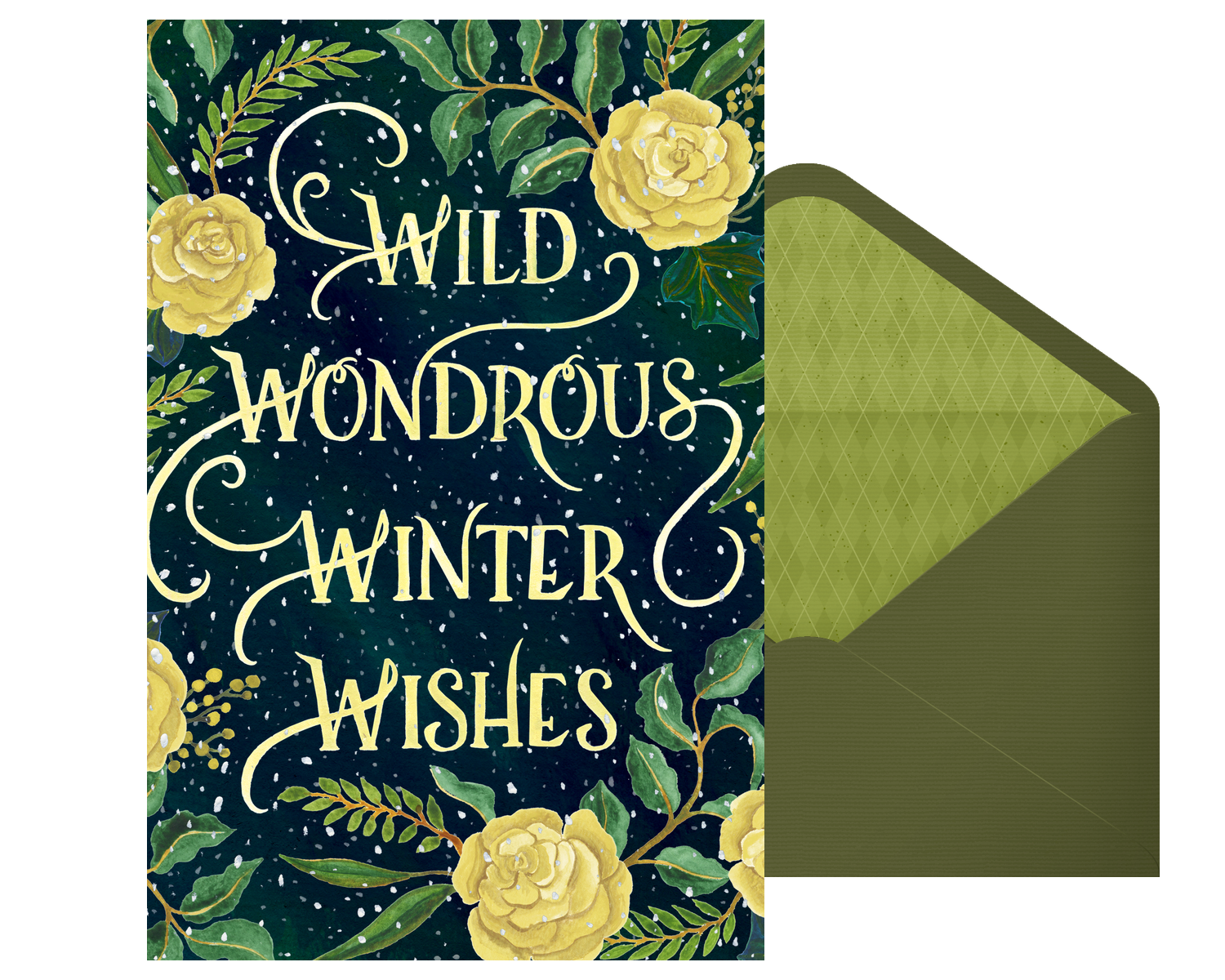 "Wild Wondrous Winter Wishes" | Season's Greetings Ecard | Blue Mountain