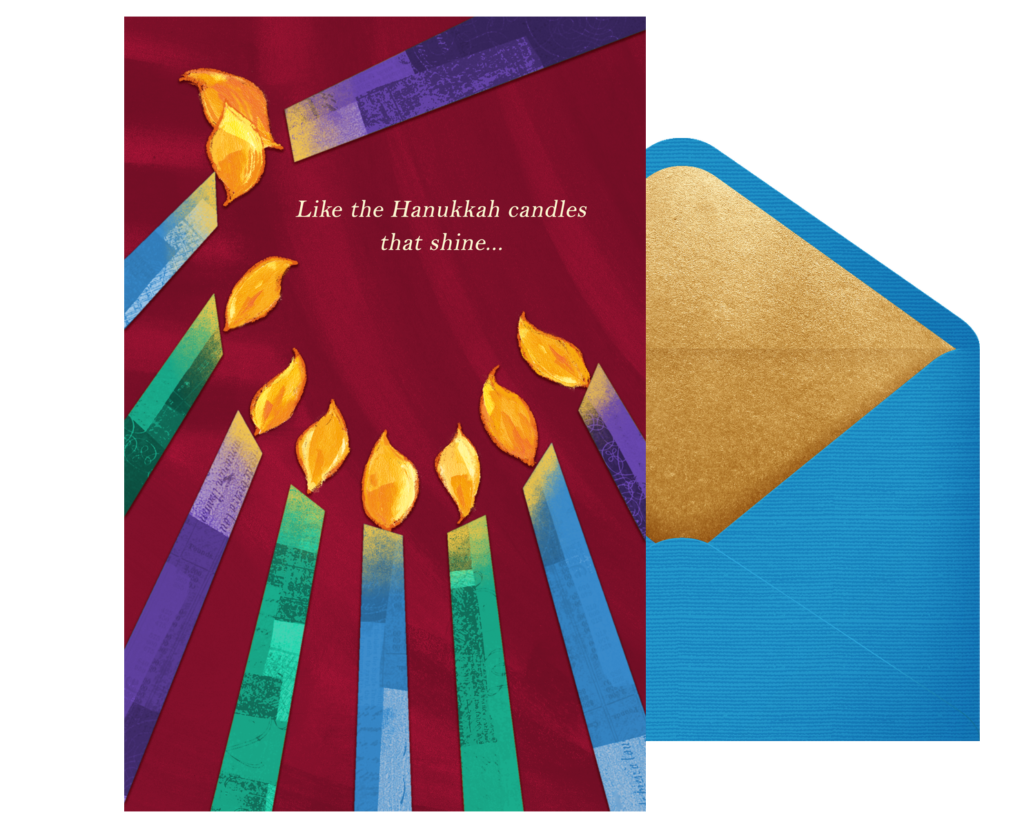 "Light and Warmth - Hanukkah" | Creatacard™ | Blue Mountain