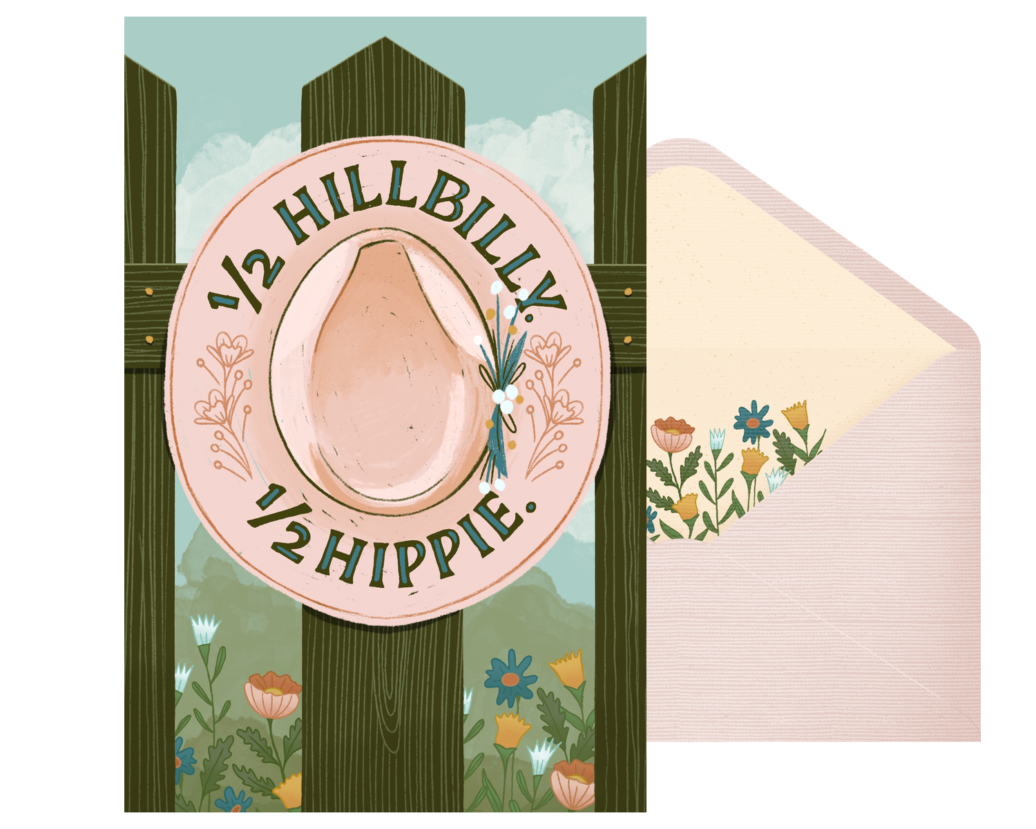 Half Hillbilly, Half Hippie Lainey Wilson | American Greetings