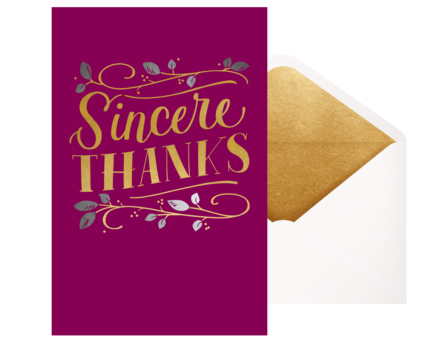 "Sincere Thanks" | creatacard | Blue Mountain