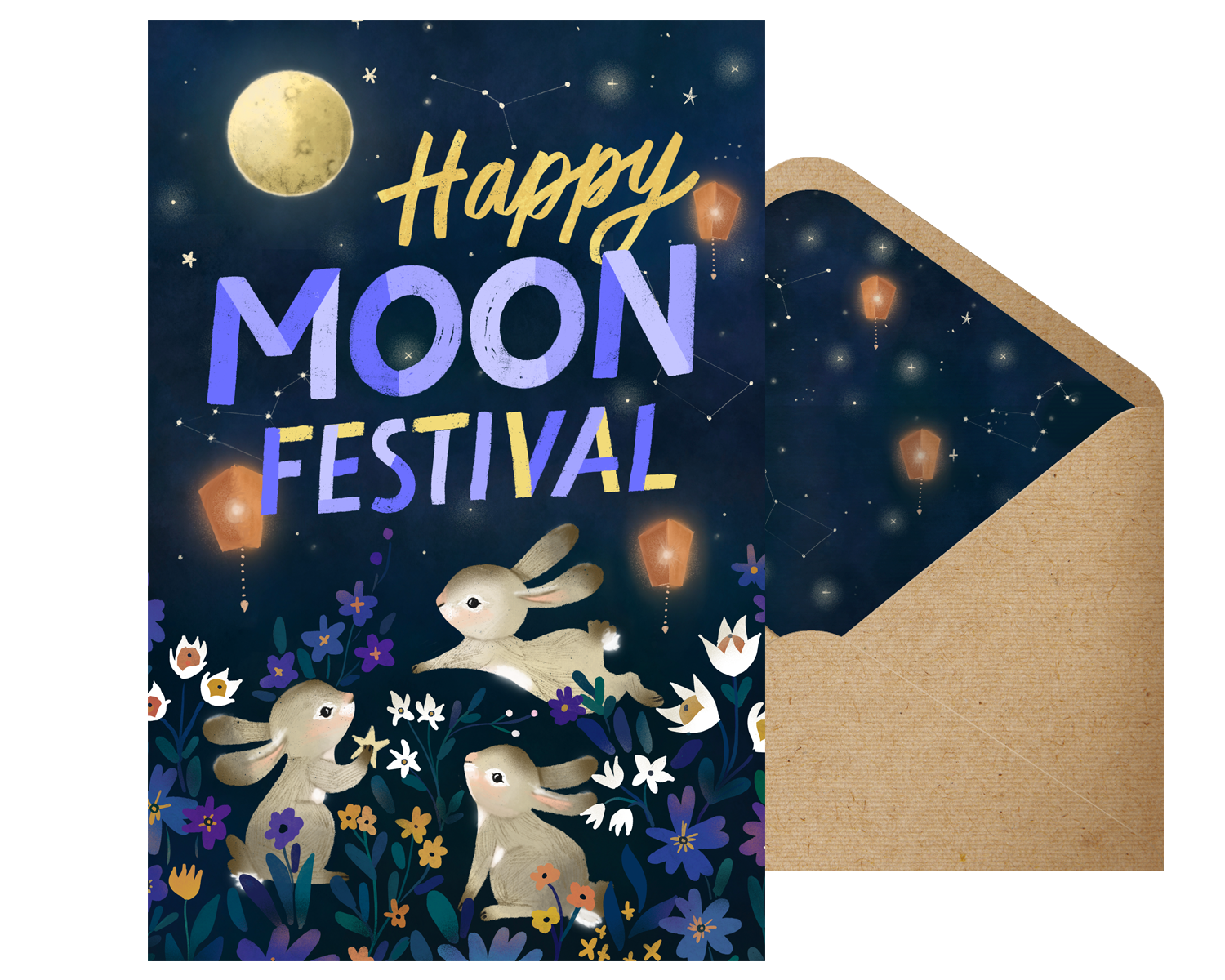"Happy Moon Festival" | creatacard | Blue Mountain