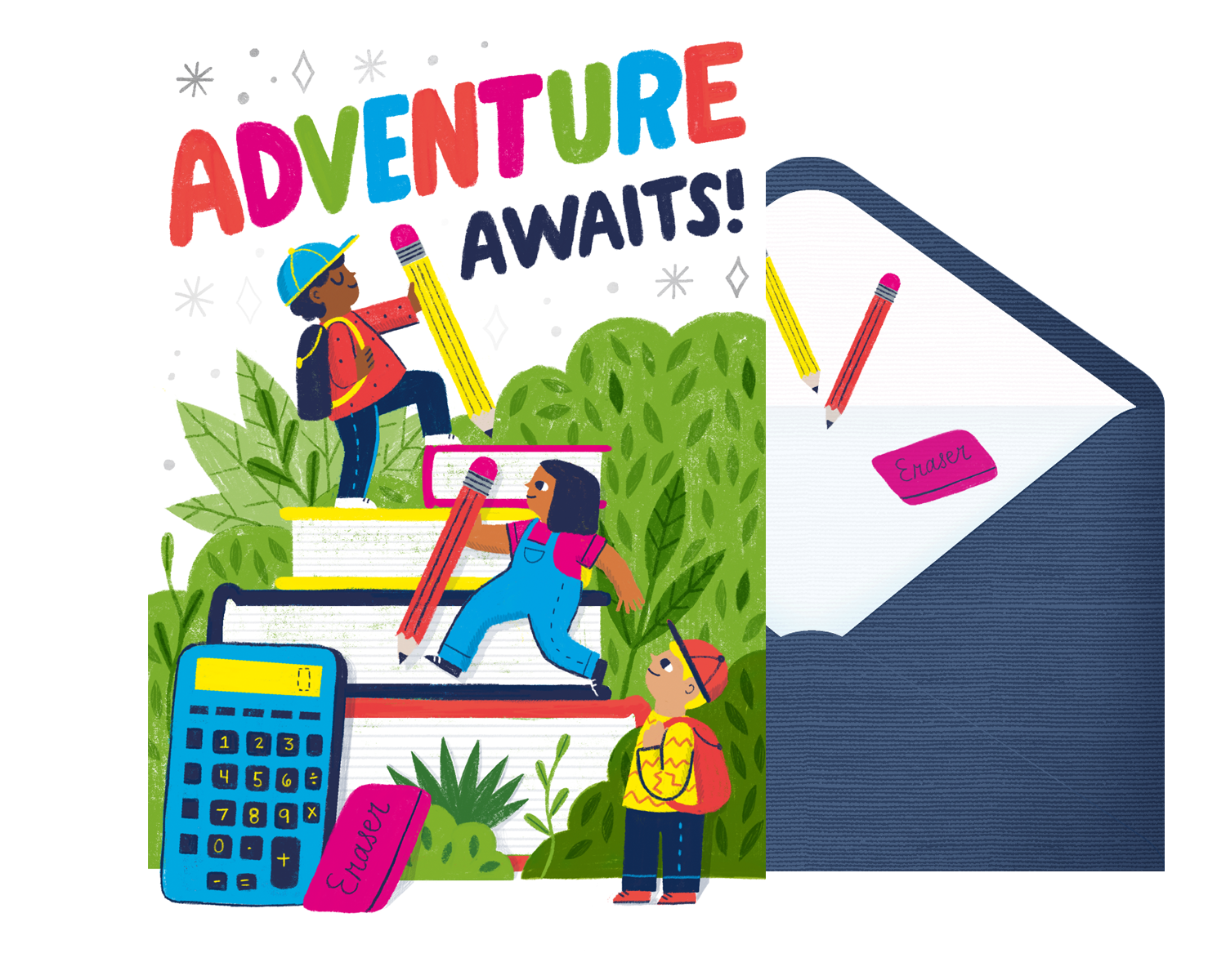 "Adventure Awaits! Back to School" | Creatacard™ | Blue Mountain
