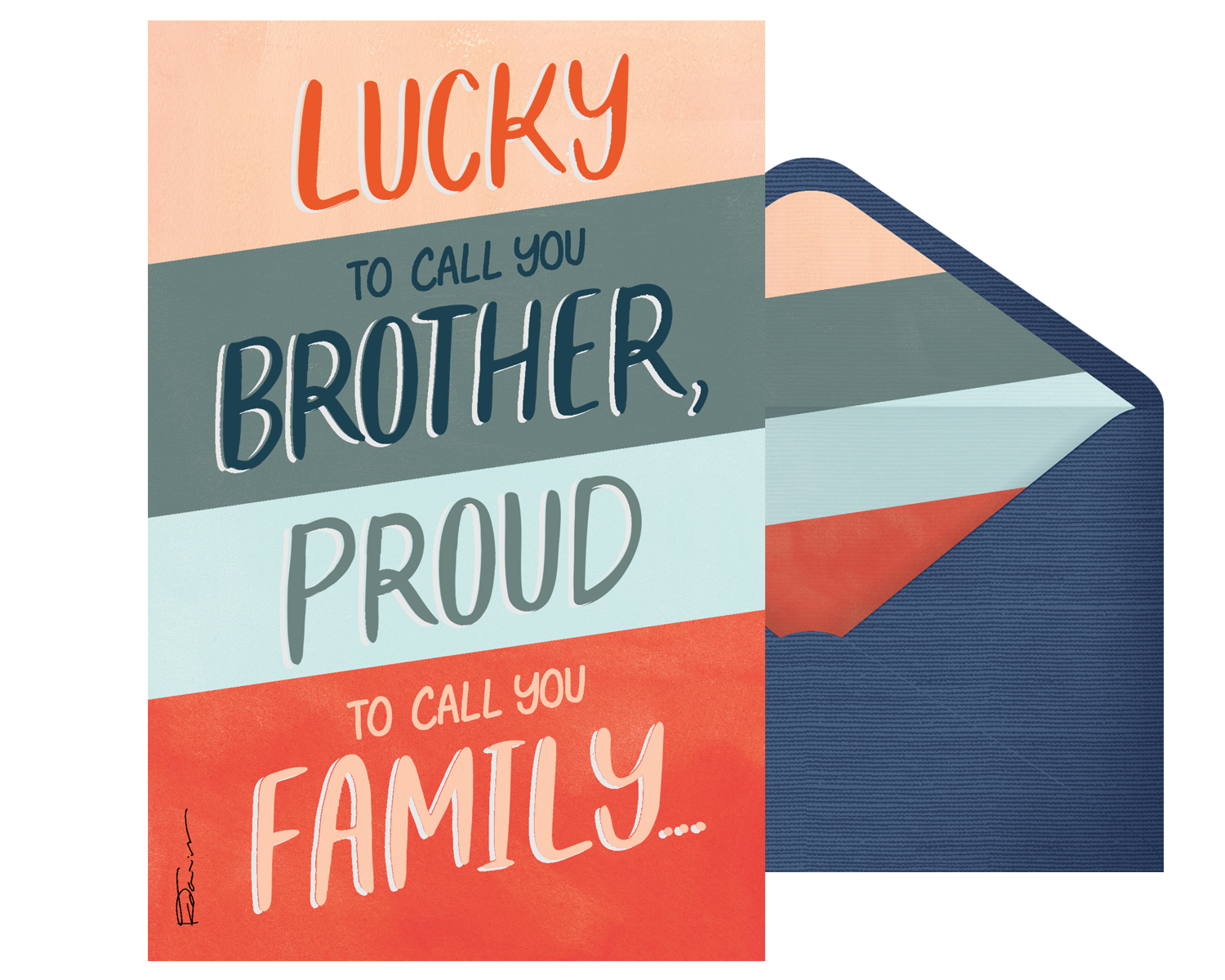 "Glad You're My Brother Birthday" | creatacard | Blue Mountain