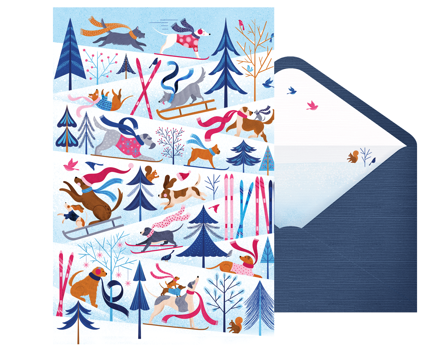 "Furry and Bright - Christmas" | creatacard | Blue Mountain