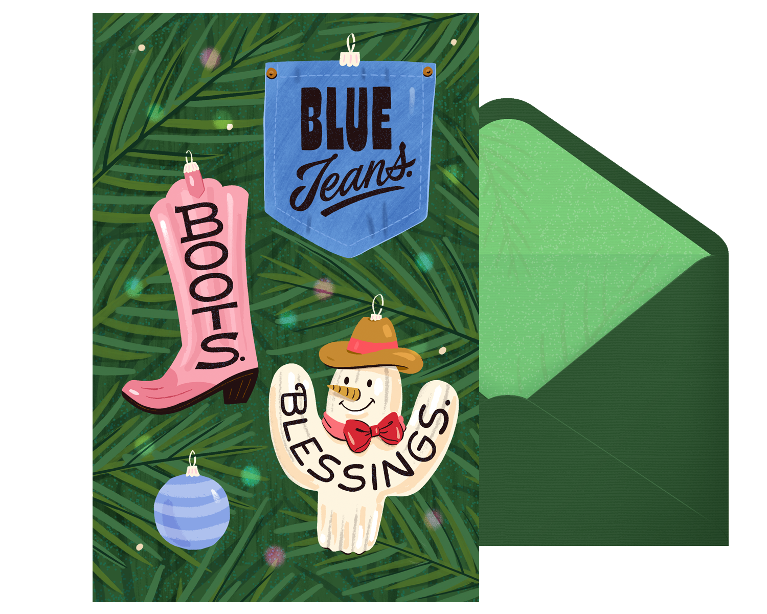 Lainey Wilson Blue Jeans, Boots, Blessings | American Greetings