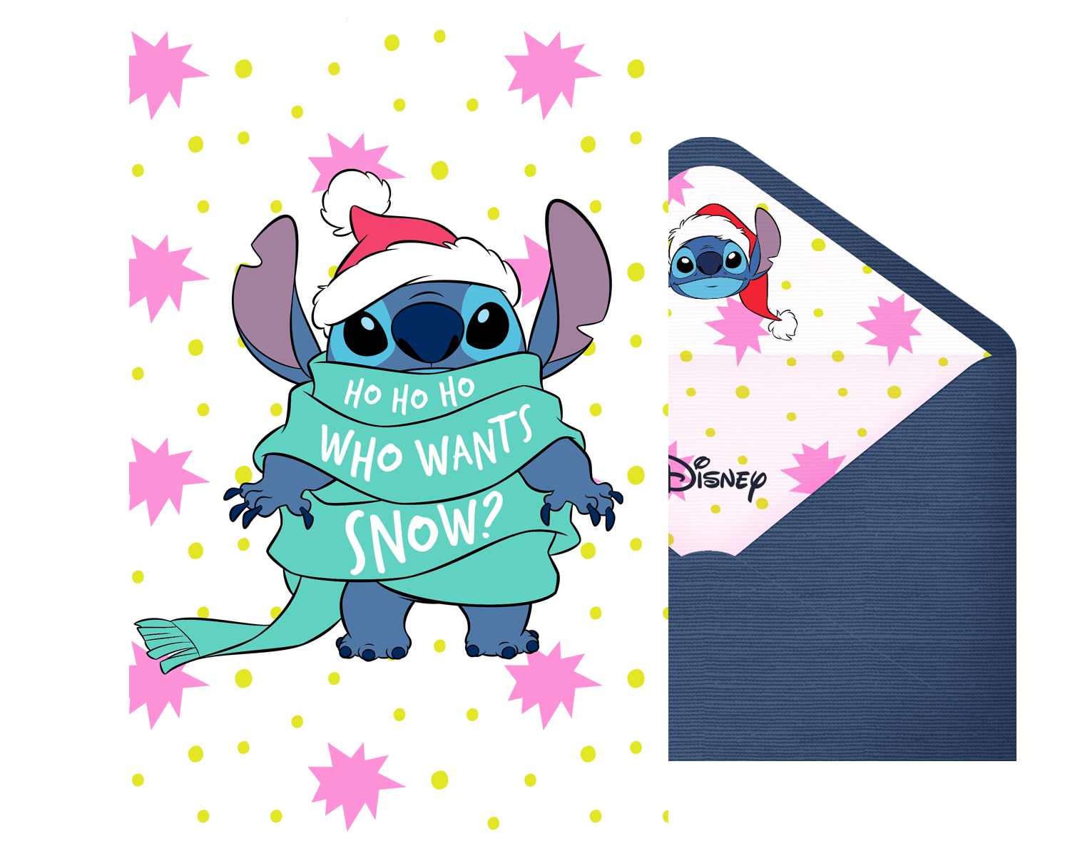 "Stitch Disney Christmas" | Christmas Ecard | Blue Mountain